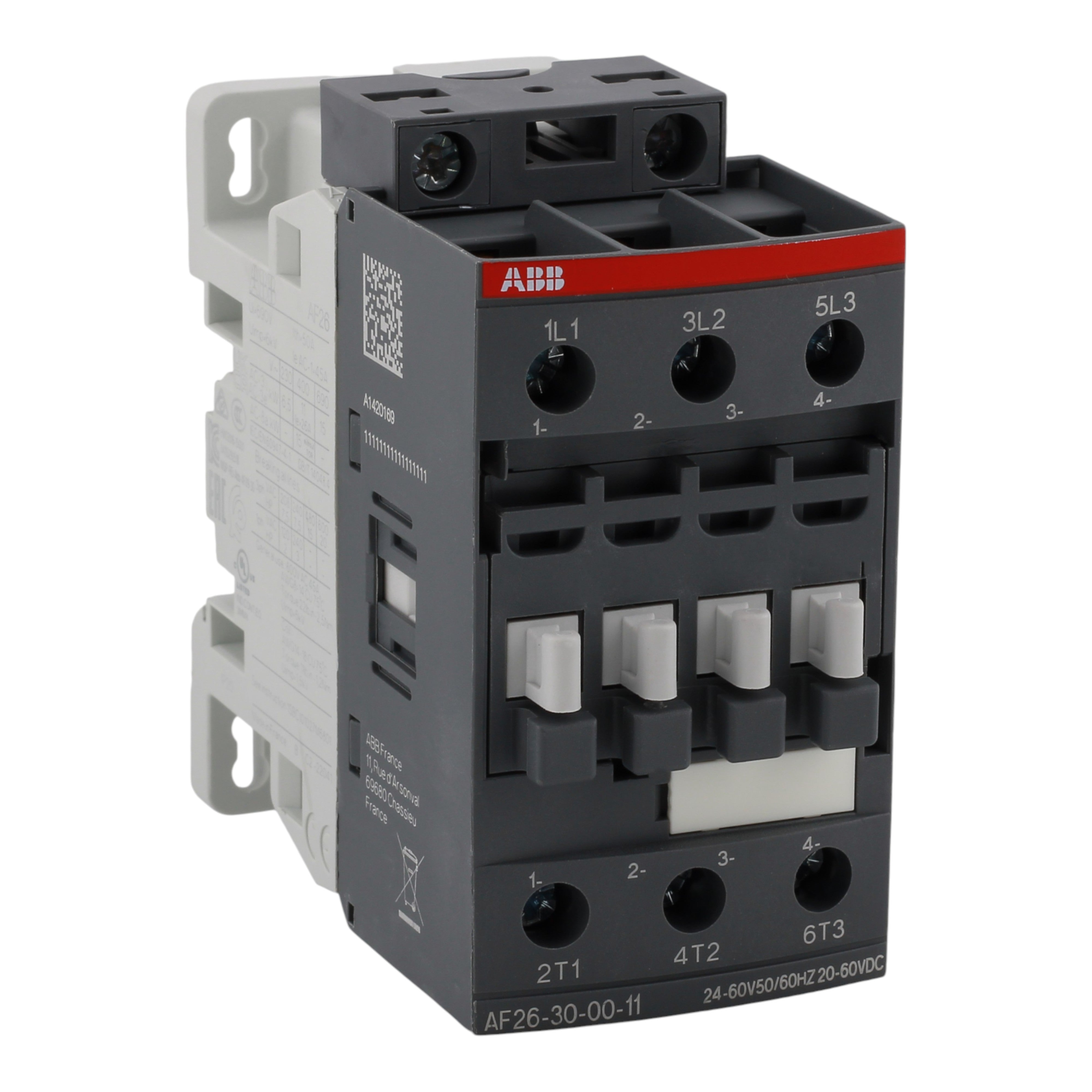 ABB AF26-30-00-11 26A 3P 690V Contactor – RES LLC Store
