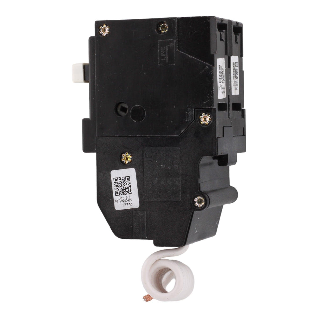 Eaton BRN230GF 30A 120/240V 2-pole GFCI Circuit Breaker Pigtail Neutra ...
