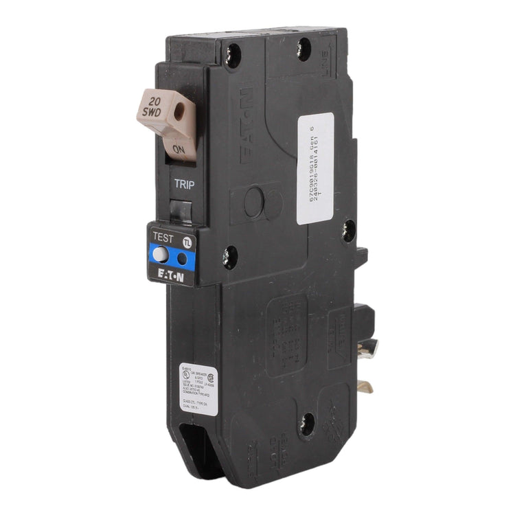 Eaton CH CHFP120DF 20A 1P 120V AFCI/GFCI Plug on Neutral Circuit Break ...