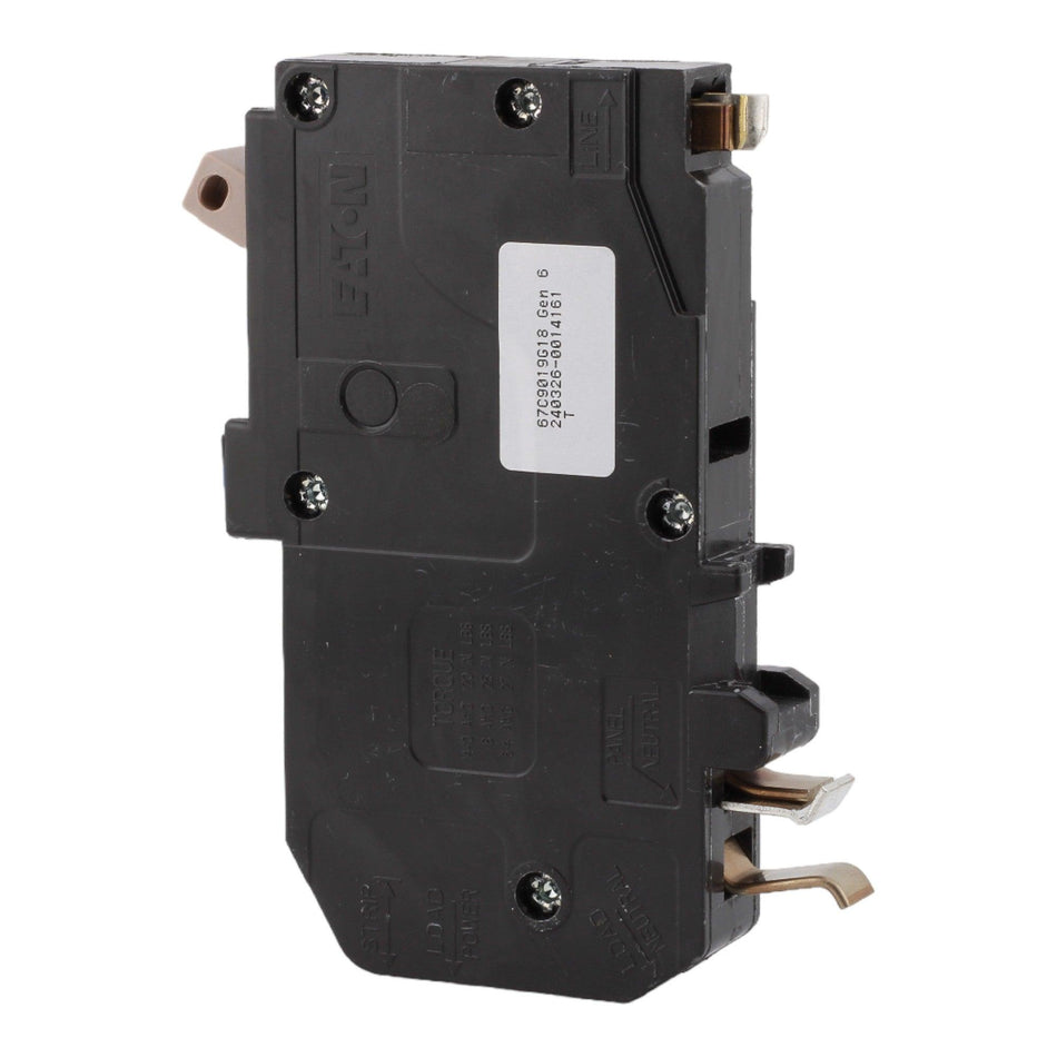 Eaton CH CHFP120DF 20A 1P 120V AFCI/GFCI Plug on Neutral Circuit Break ...