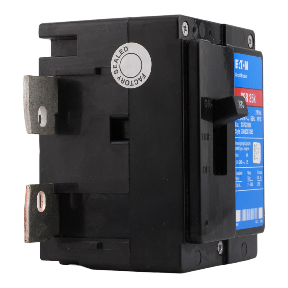 Eaton CH CSR2200N 200A 2P 120/240V Thermal-Magnetic Circuit Breaker ...