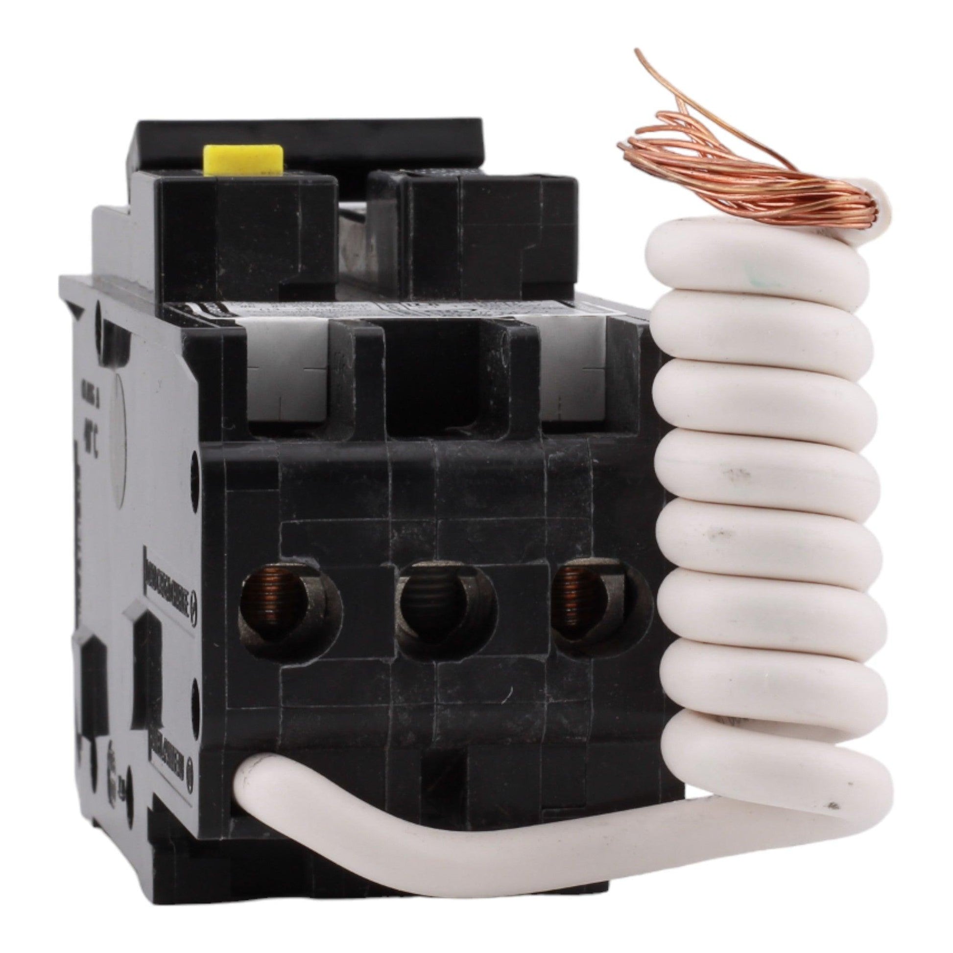 Square D HOM250GFI 50 Amp Double Pole 240V Pigtail-Neutral GFCI Ground ...