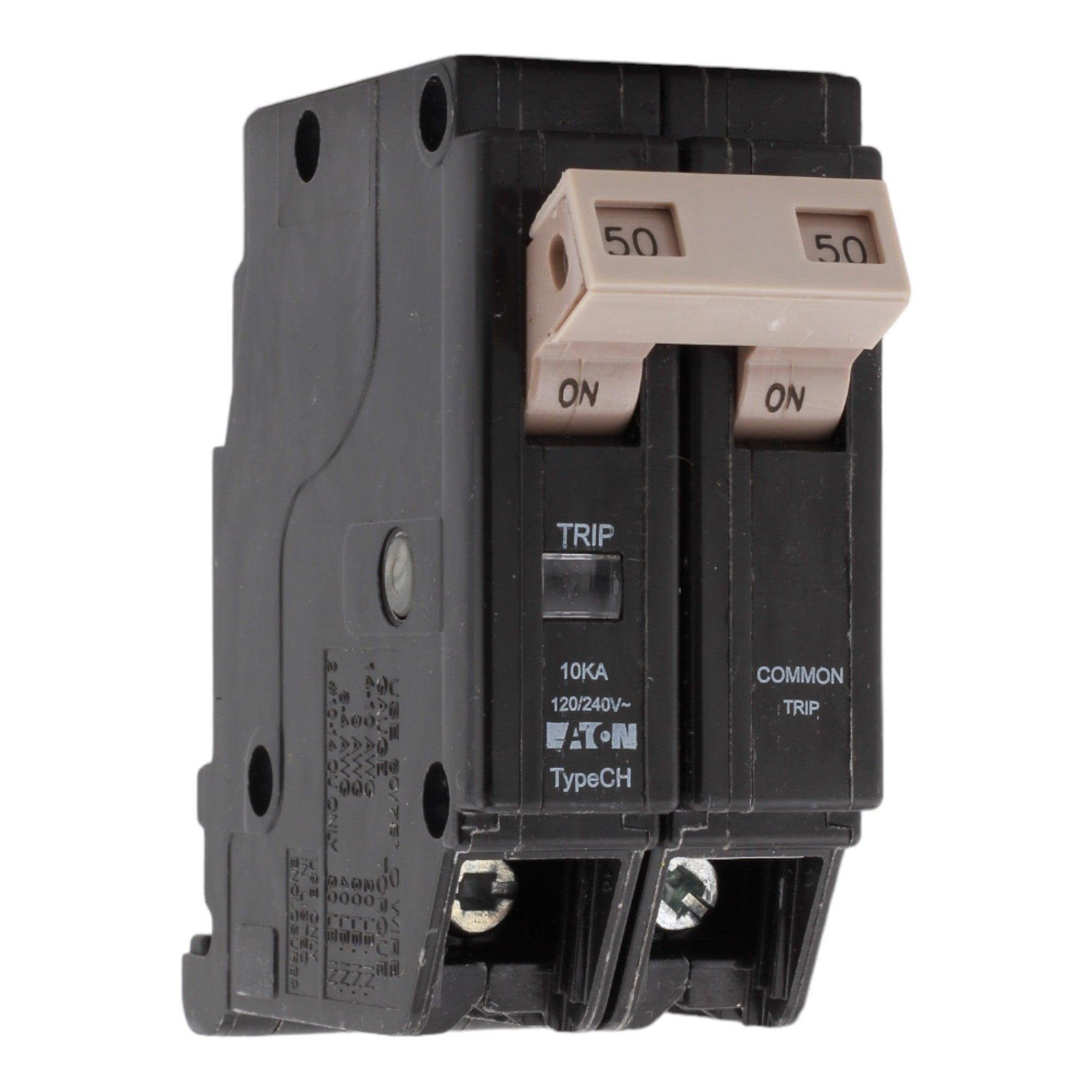 Eaton CH CHF250 50A 2P 120/240V Standard Circuit Breaker – RES LLC Store