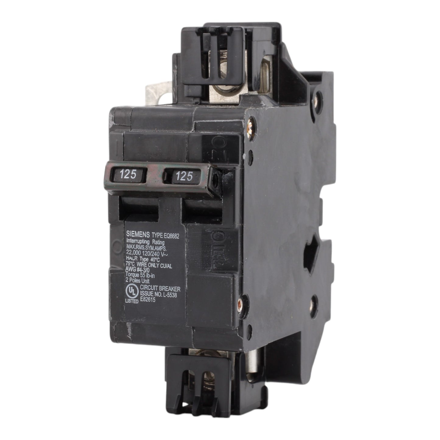 Siemens MBK125A 125A 120/240V 1P Main Breaker, 22kA AIR – RES LLC Store