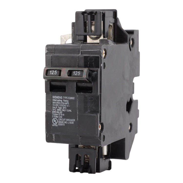 Siemens MBK125A 125A 120/240V 1P Main Breaker, 22kA AIR – RES LLC Store