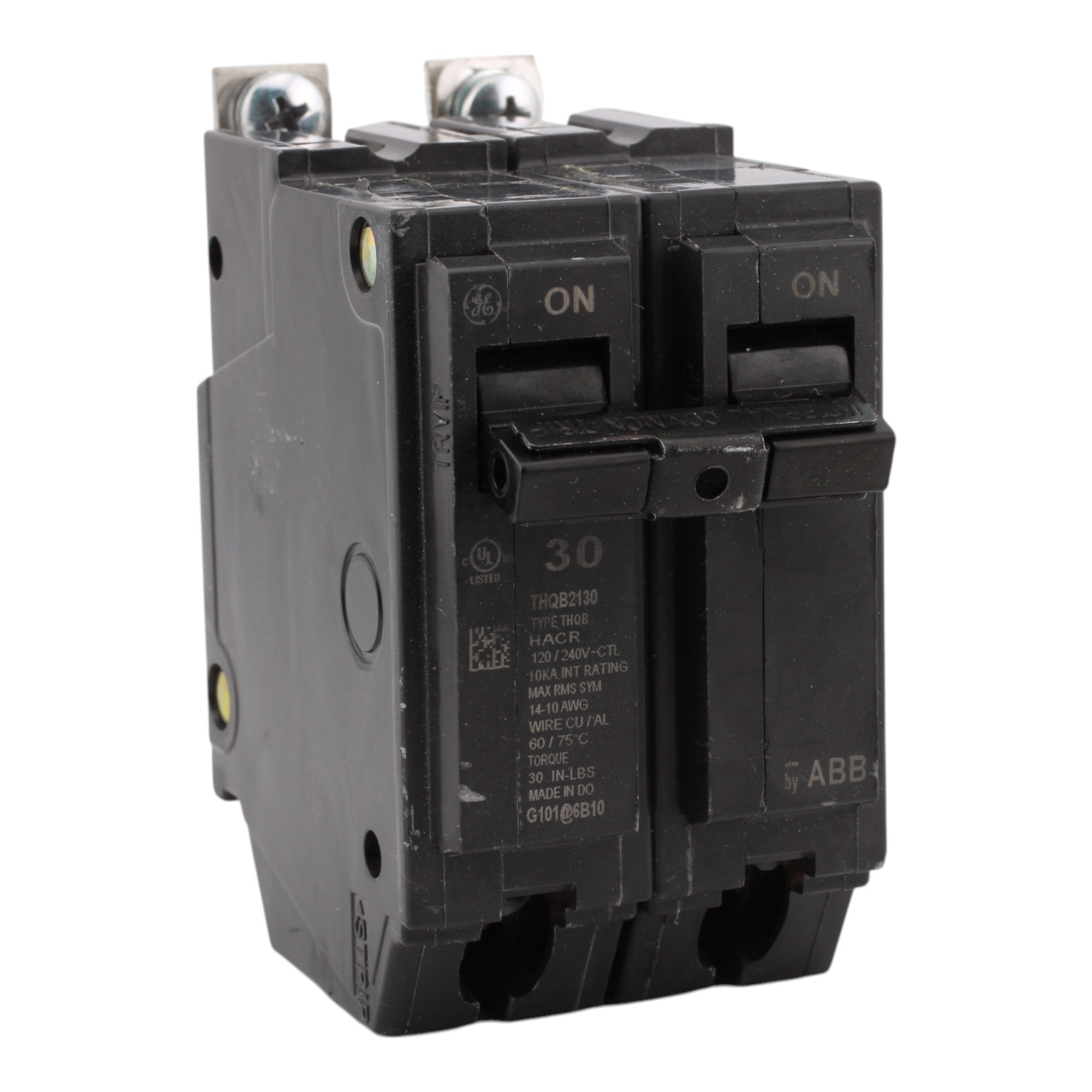 GE THQB2130 30A 2P 120/240V 10kA Circuit Breaker – RES LLC Store