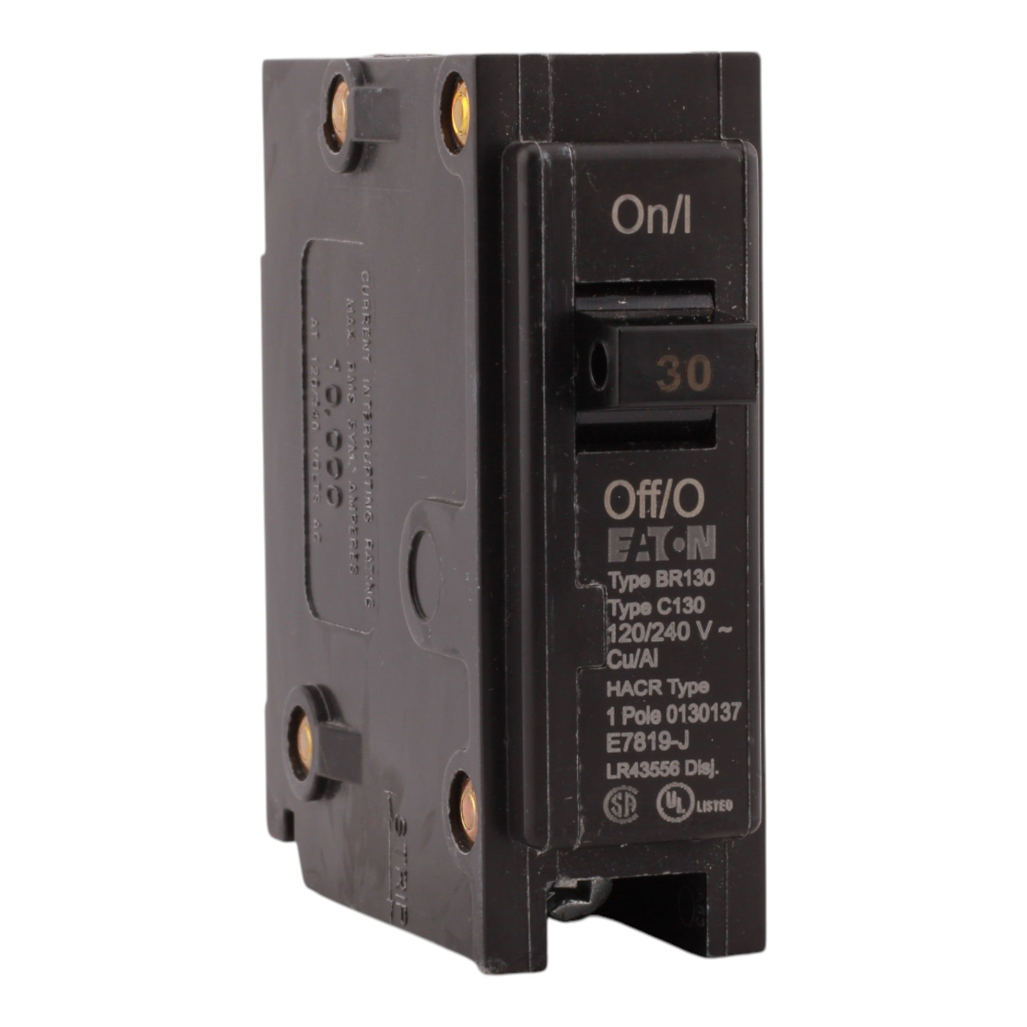 Eaton BR BR130 30A 1P 120/240V Circuit Breaker – RES LLC Store