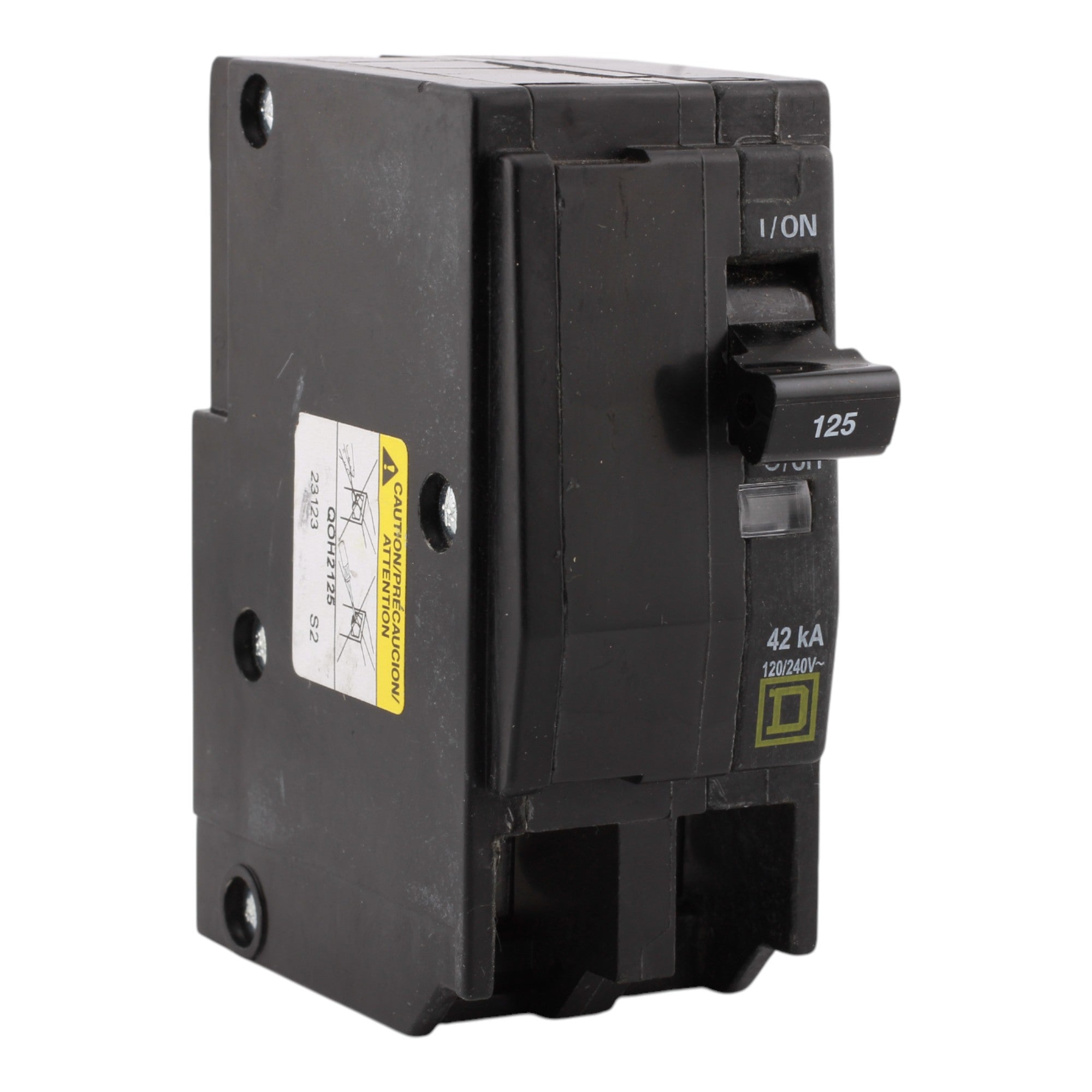 Square D QOH2125 125A 2P 120/240V 42kA Circuit Breaker – RES LLC Store