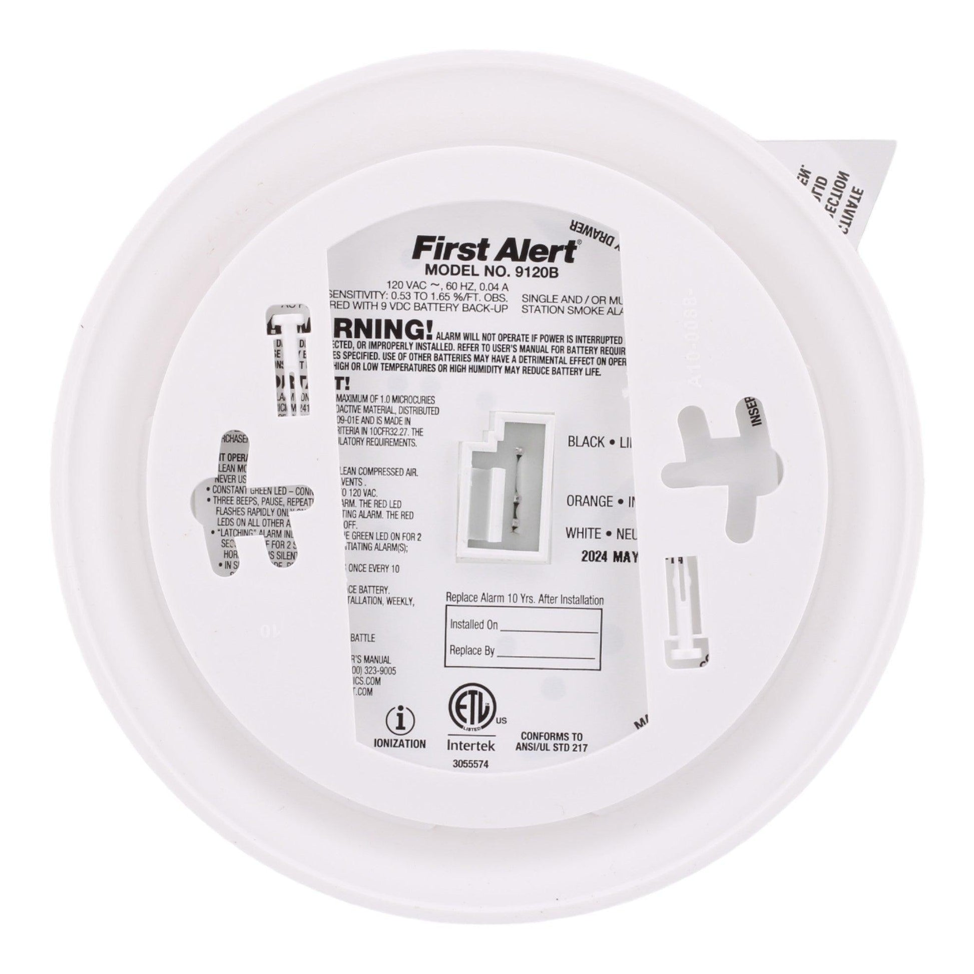 BRK 9120B Hardwired Smoke Alarm with Battery Backup – RES LLC Store