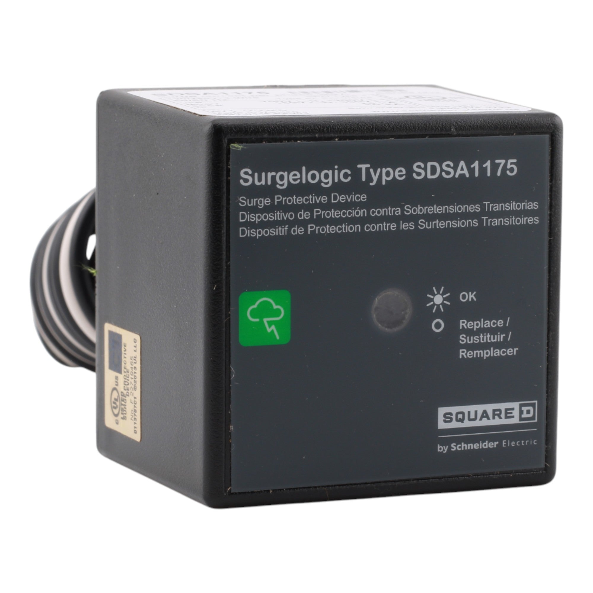 Square D Surgelogic SDSA1175 36kA 120/240V Type 1 SPD – RES LLC Store
