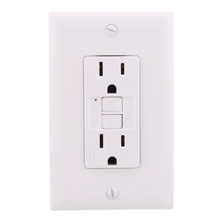 Legrand radiant 1597W 15A GFCI Duplex Receptacle White – RES LLC Store