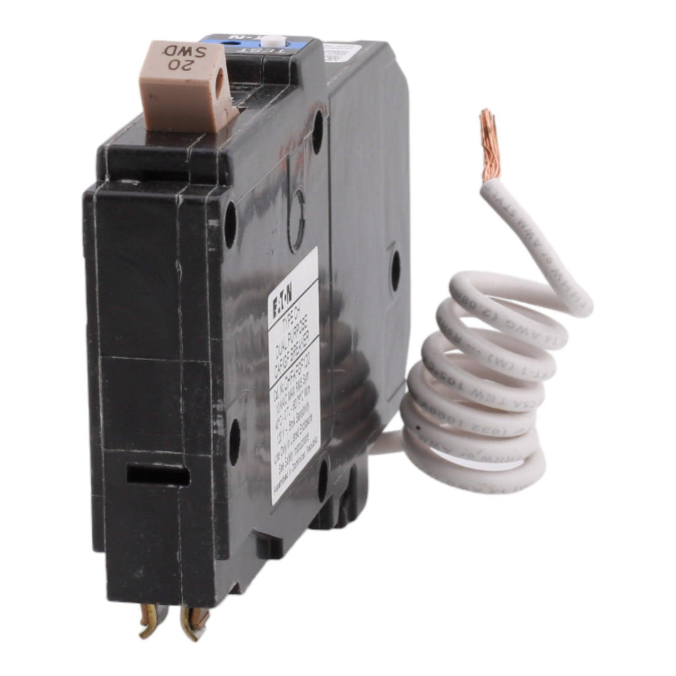 Eaton CHFAFGF120 20 Amp Single Pole 120V Pigtail-Neutral AFCI/GFCI Dua ...