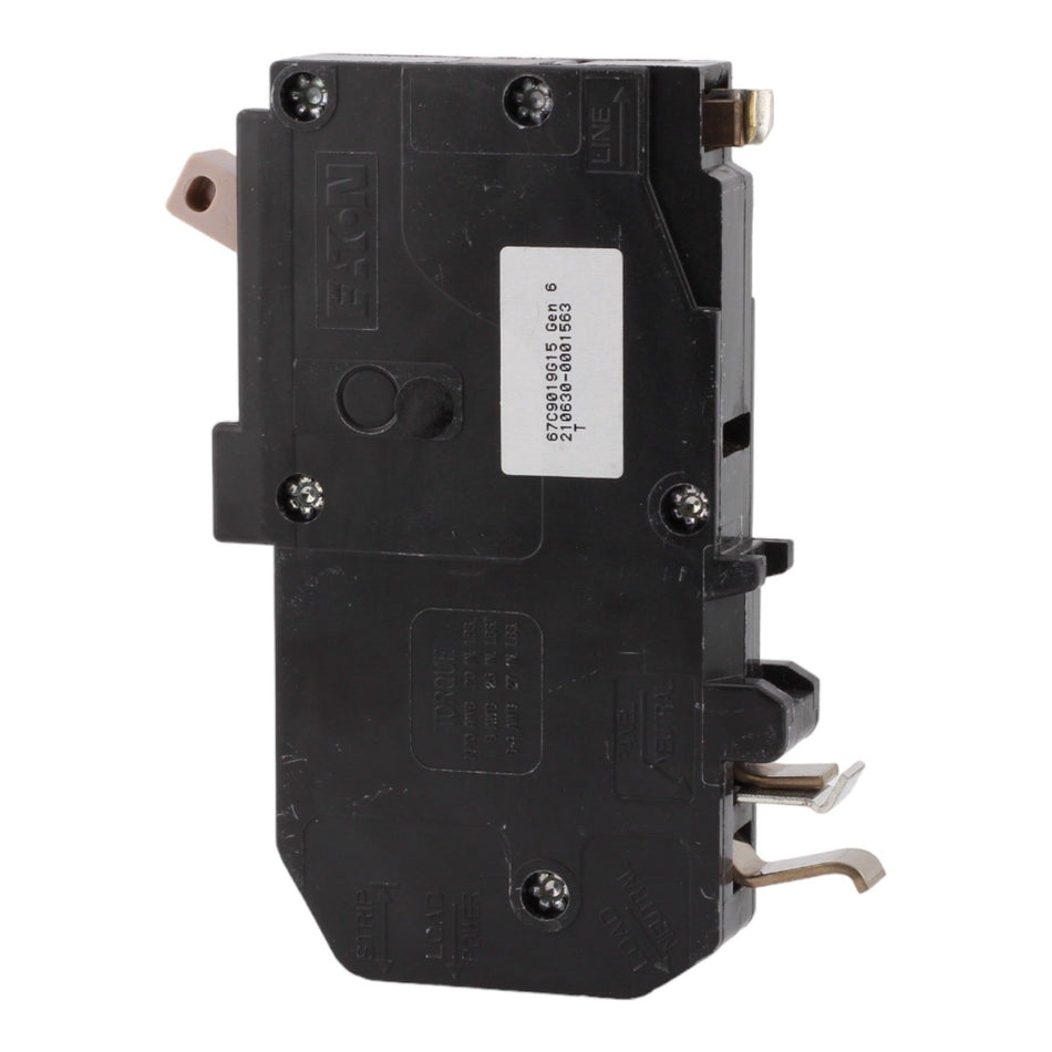 Eaton CH CHFP120AF 20A 1P 120V AFCI Plug-On Neutral Circuit Breaker ...