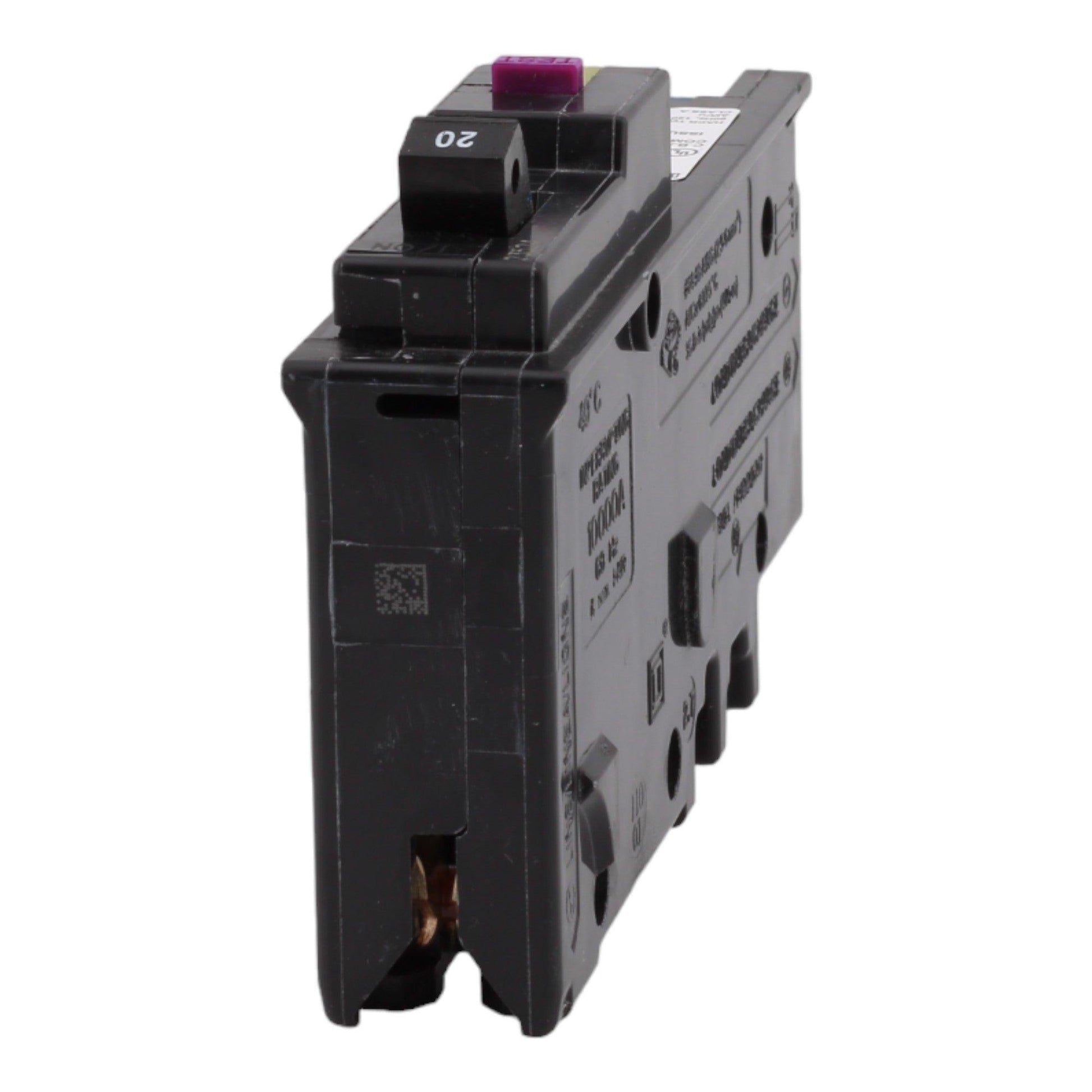 Square D HOM120PDF 20A Plug-On Neutral Dual Function AFCI/GFCI Breaker ...