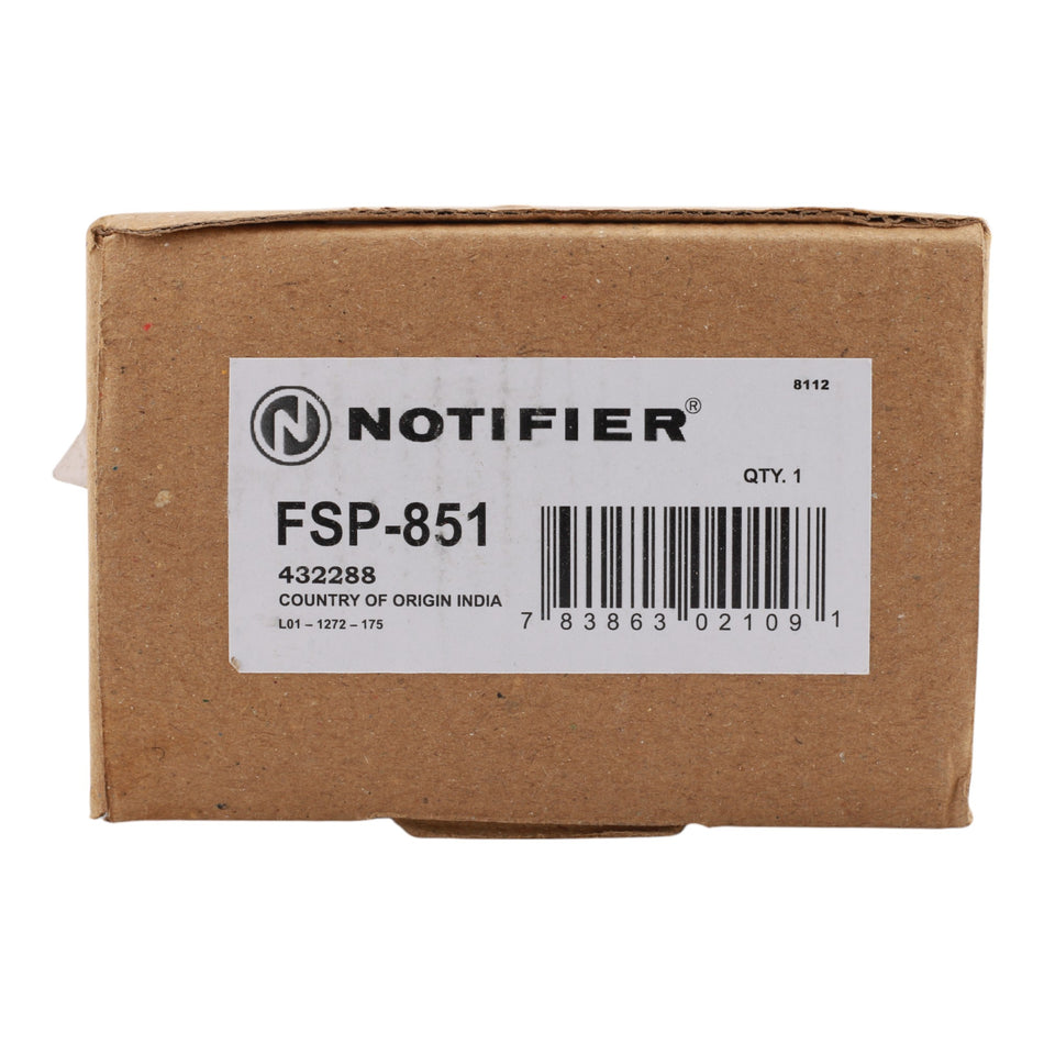 Notifier FSP-851 Intelligent Photoelectric Smoke Detector – RES LLC Store