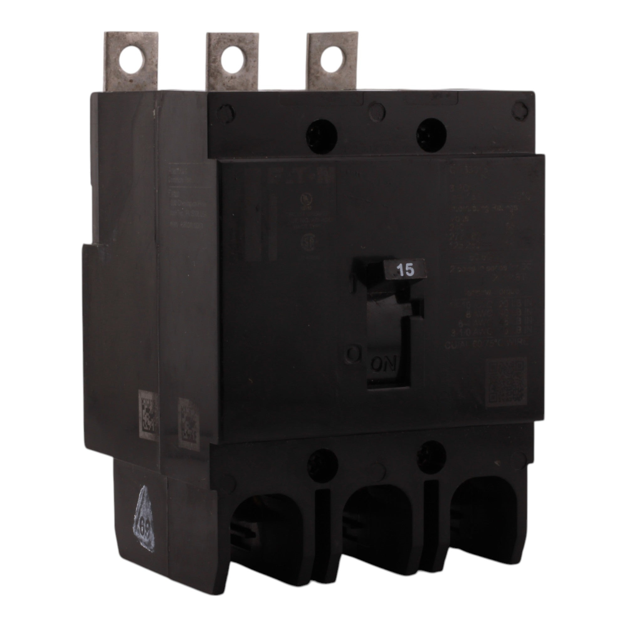Eaton GHB3015 15A 3P 480V G-Frame Molded Case Circuit Breaker – RES LLC ...