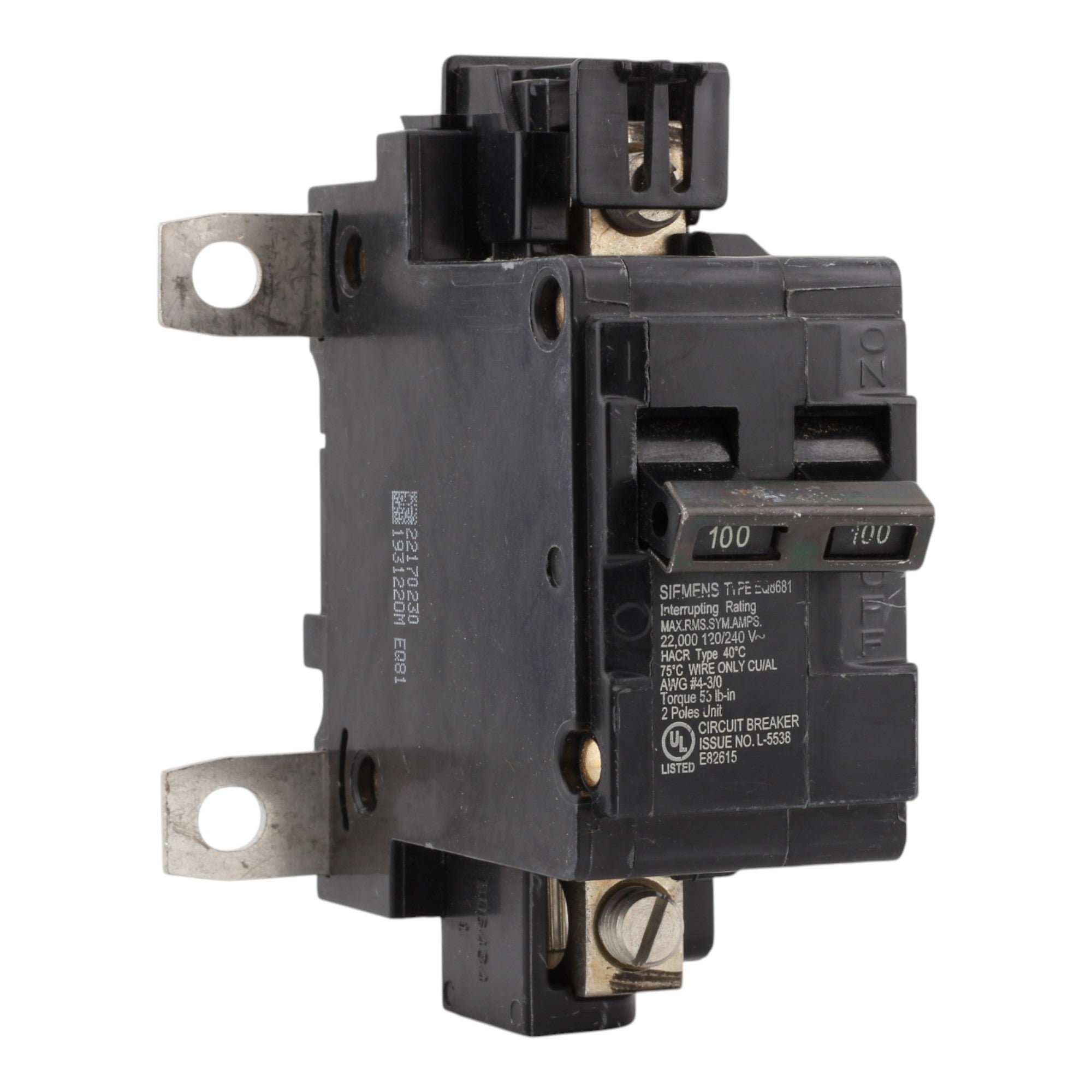 Siemens EQ EQ8681 100A Family G Main Circuit Breaker – RES LLC Store