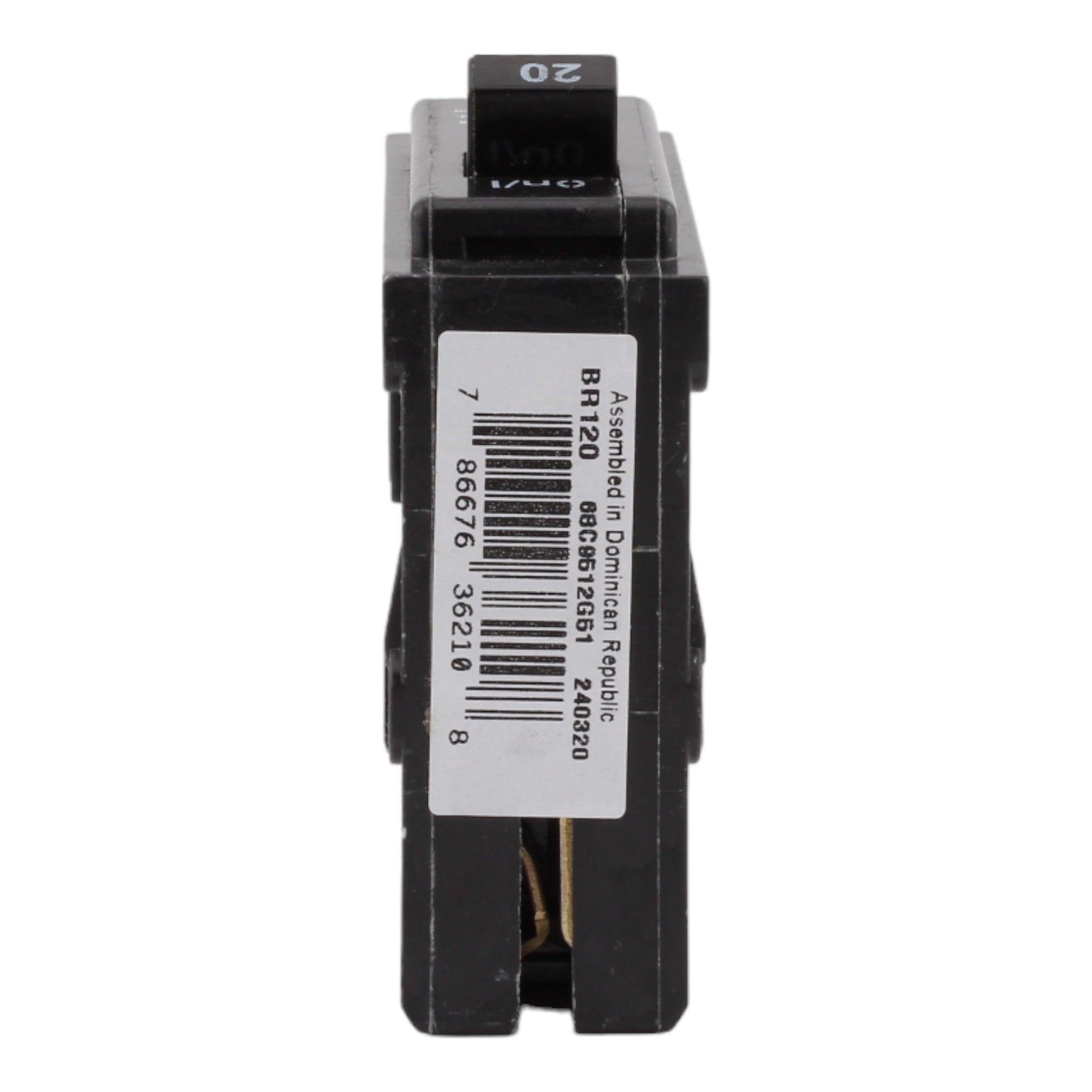Eaton BR120 20A 120/240V 1-pole Thermal Magnetic Circuit Breaker – RES ...