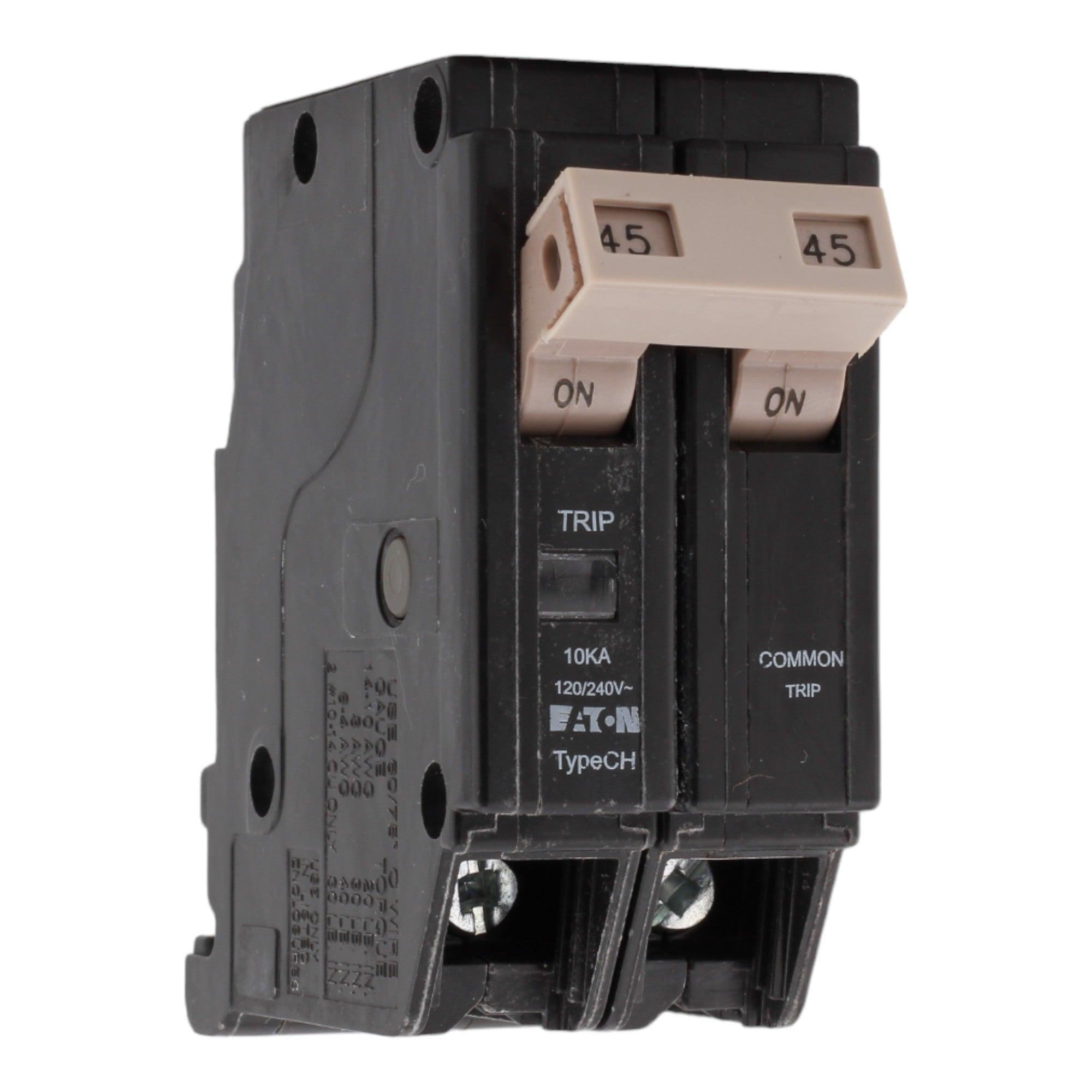 Eaton CH CHF245 45A 2P 120/240V Thermal-Magnetic Circuit Breaker – RES ...