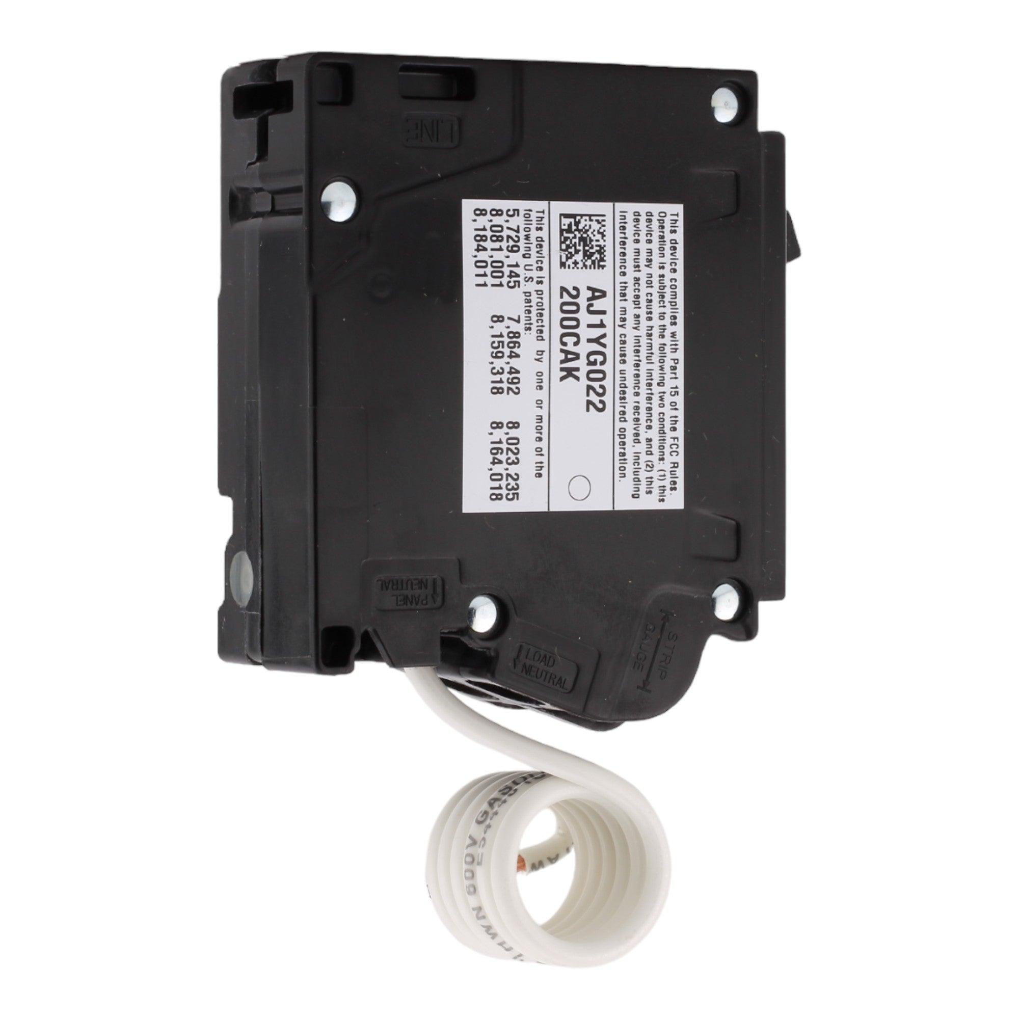 Siemens Q115DF 15 Amp Single Pole 120V Pigtail-Neutral AFCI/GFCI Dual ...