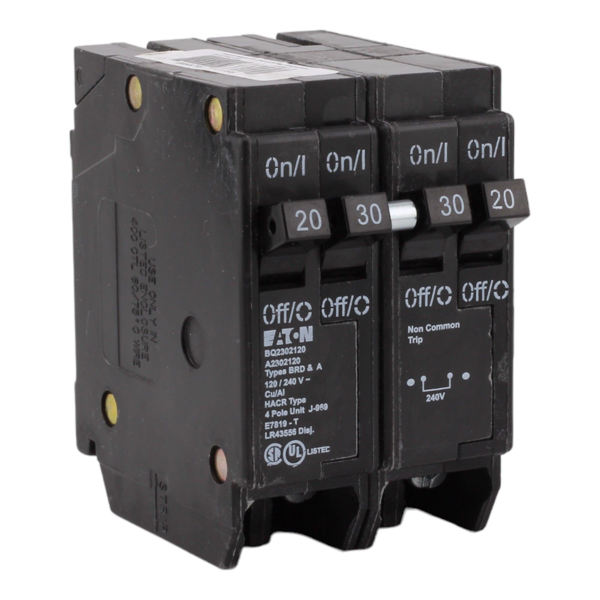 Eaton BQ2302120, 20A/30A, 120/240V, Circuit Breaker – RES LLC Store