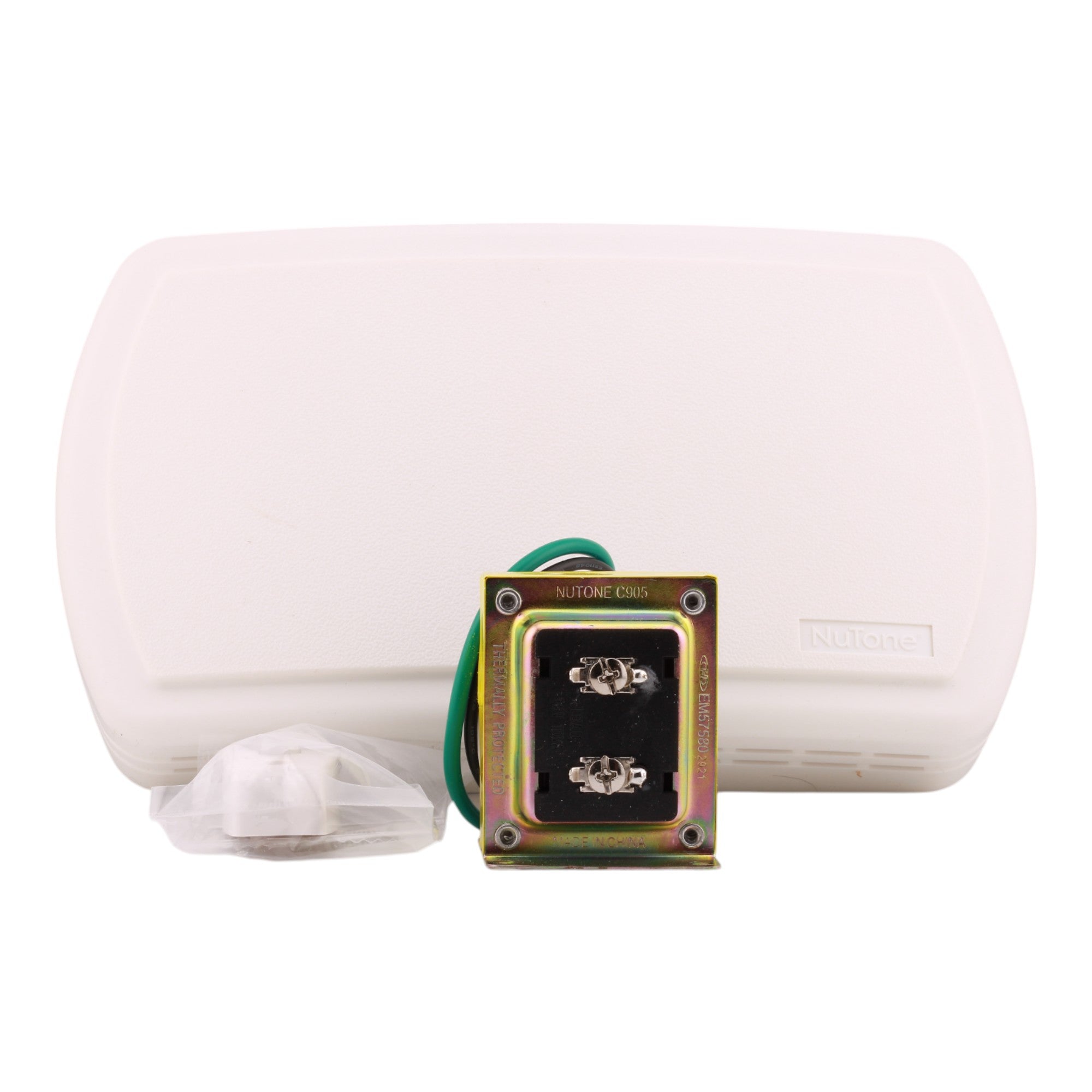 Broan-Nutone BK115LWH Builder Kit Wired Doorbell White – RES LLC Store