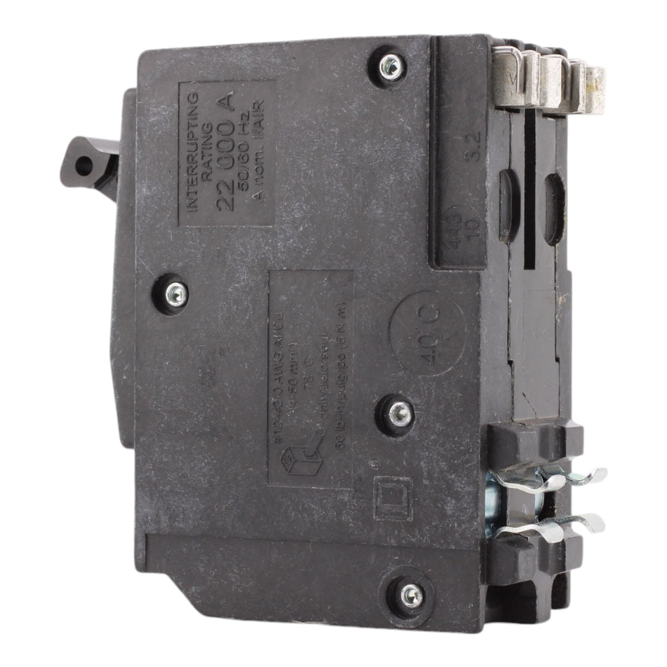 Square D QO2100VH 100 Amp Double Pole 240V Plug-In Standard Circuit Br ...