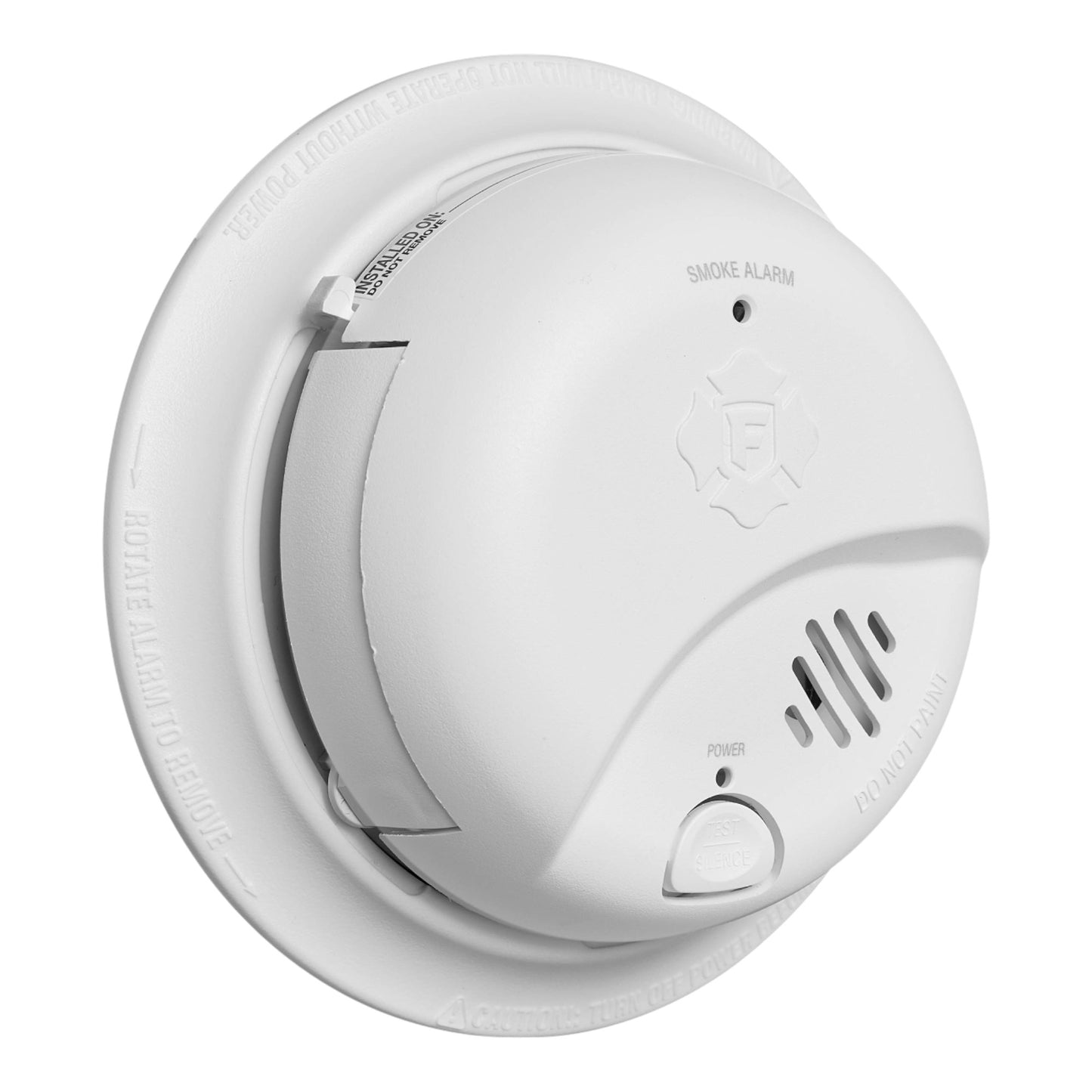 BRK SMI100-AC Hardwire Smoke Alarm 85dB Battery Backup Ionization UL ...