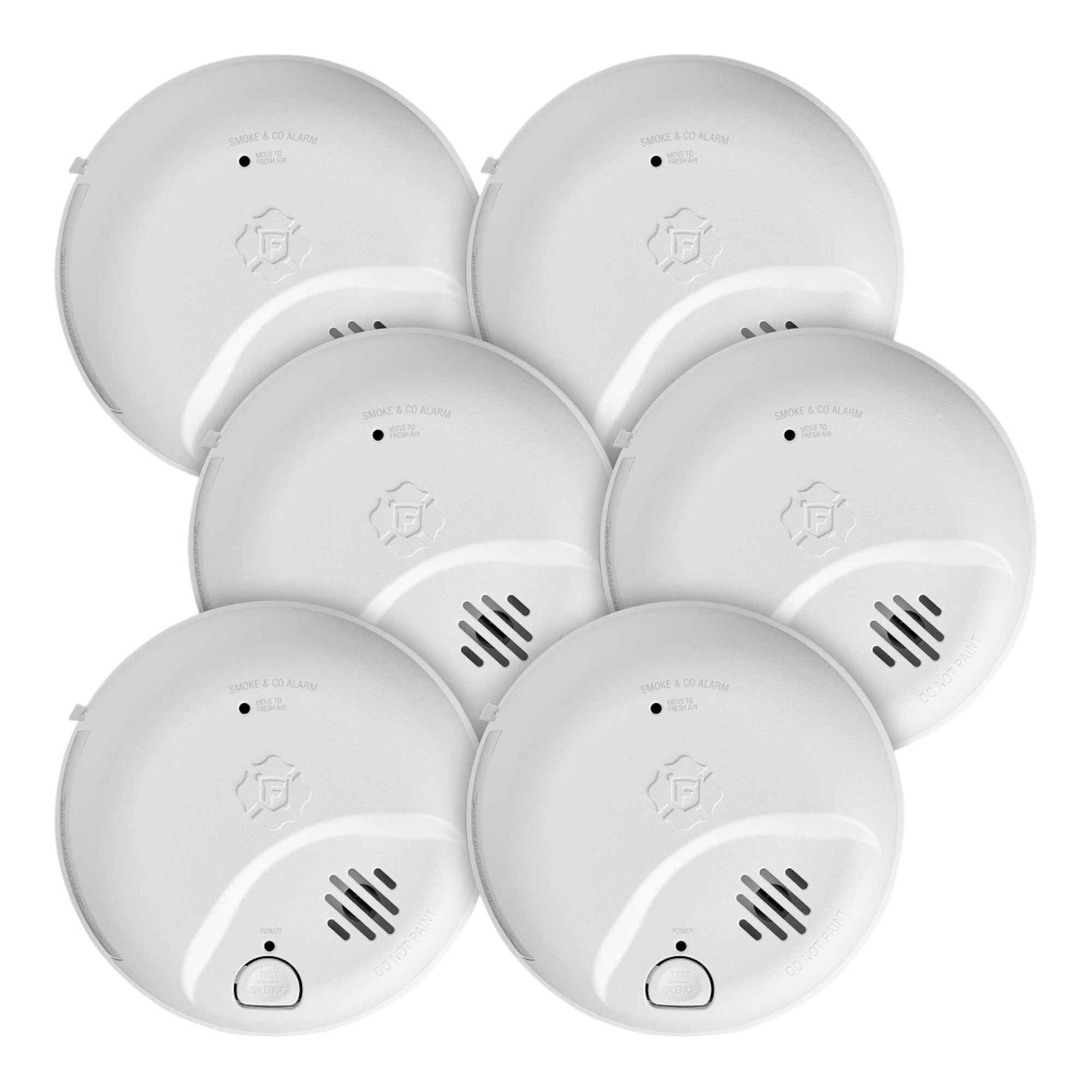 BRK 6-PACK SMICO100-AC, Smoke/CO Alarm, Hardwired – RES LLC Store