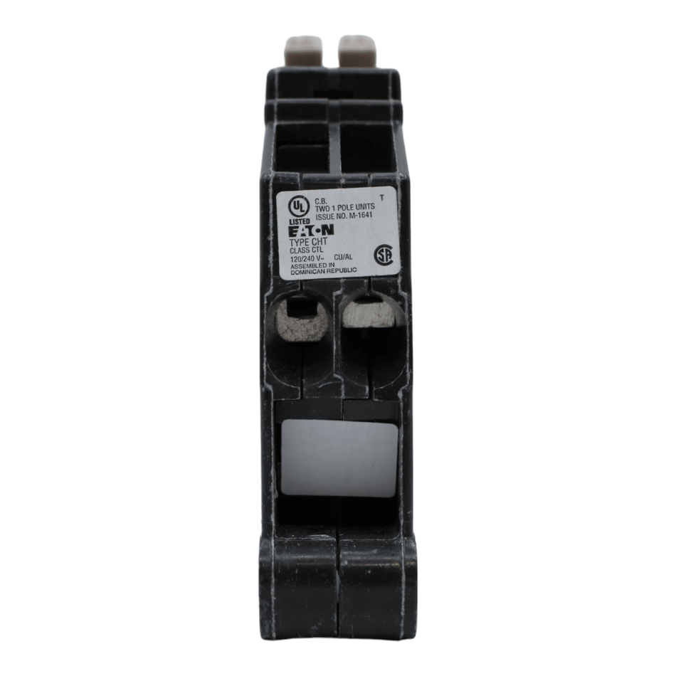 Eaton CH CHT2020 20A 1P 120/240V Tandem Thermal-Magnetic Circuit Break ...