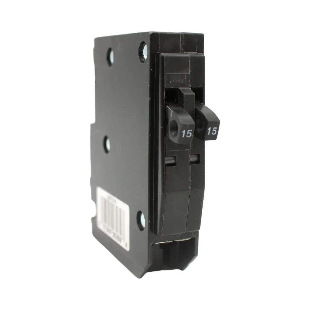 Square D QOT1515 Twin / Tandem 15 Amps 120 Volts 1 Pole Plug in UL Lis ...